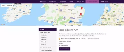 How To List Your Church's Different Locations & Activites on Google Maps